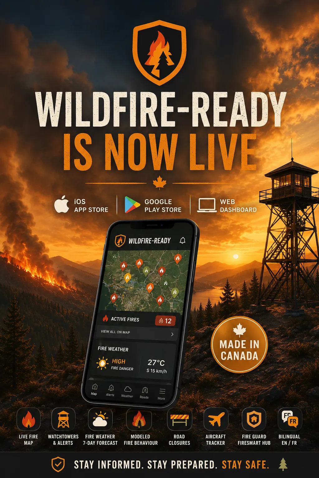 WildFire-Ready — Wildfire map, alerts and preparedness for Western ...